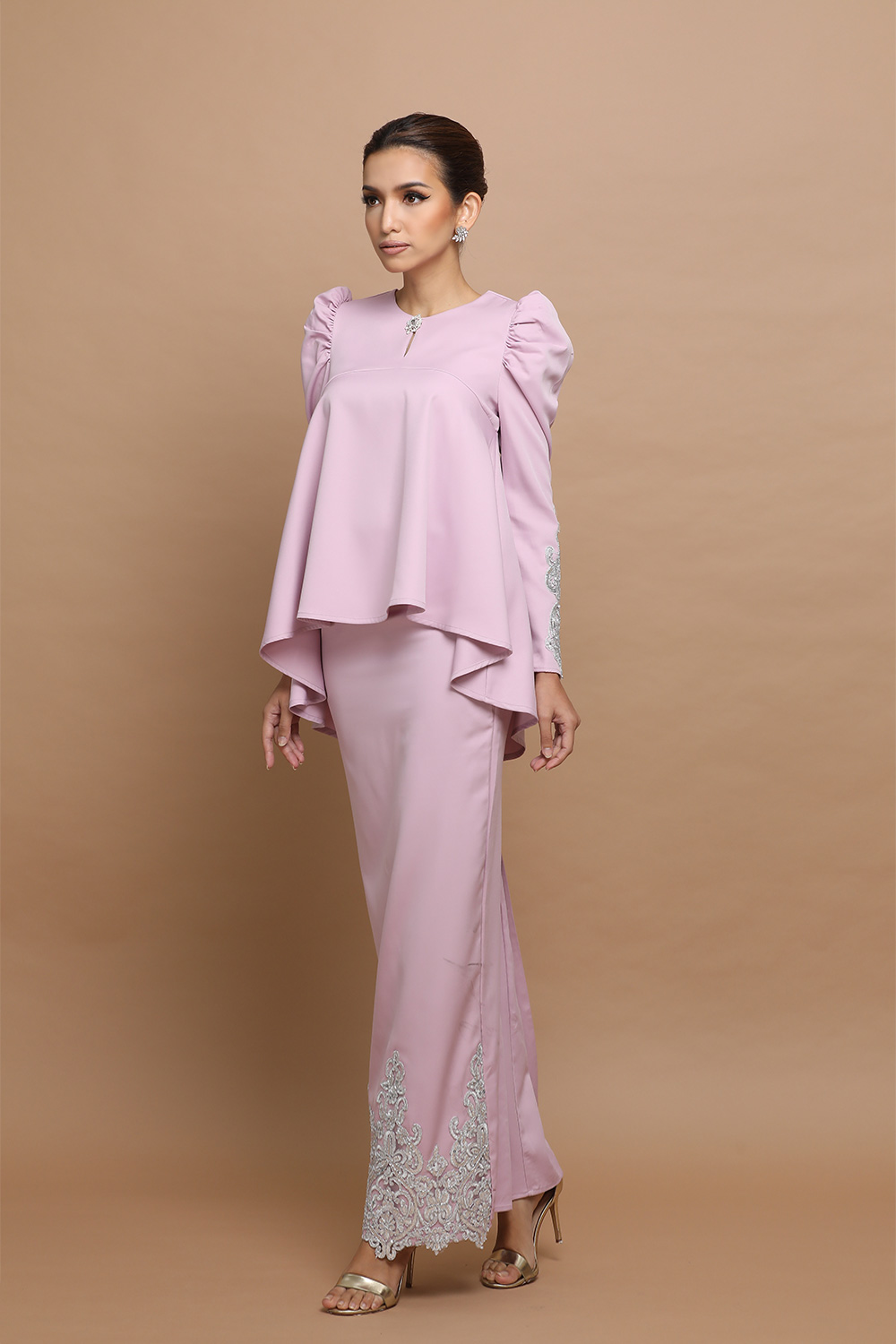 Laara Doll Kurung Lilac
