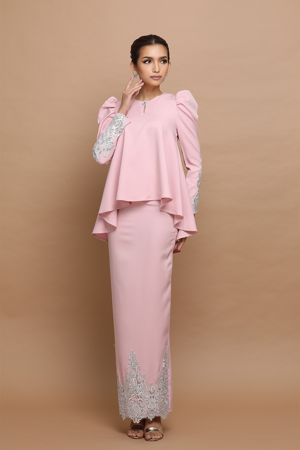 Laara Doll Kurung Pink